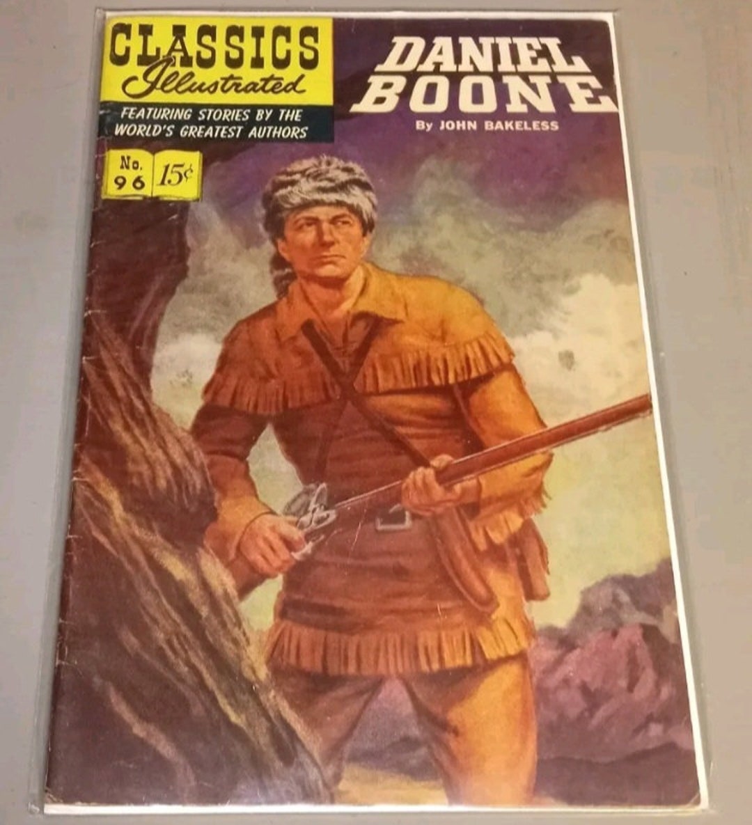 1952 Classics Illustrated #96 Daniel Boone by John Bakeless Comic Book ...
