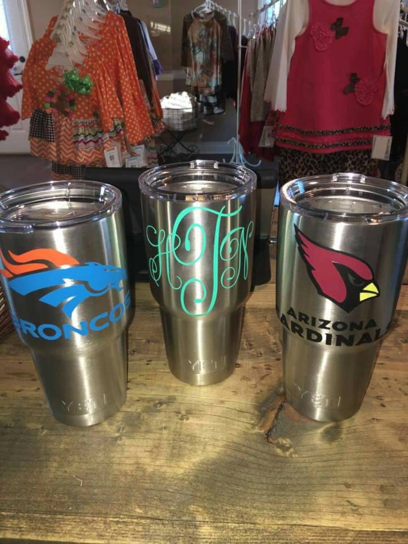 5 2 Color Custom Yeti Decals - Etsy