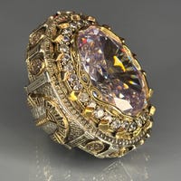 Beautiful Original Medieval Stone Ring. - Etsy