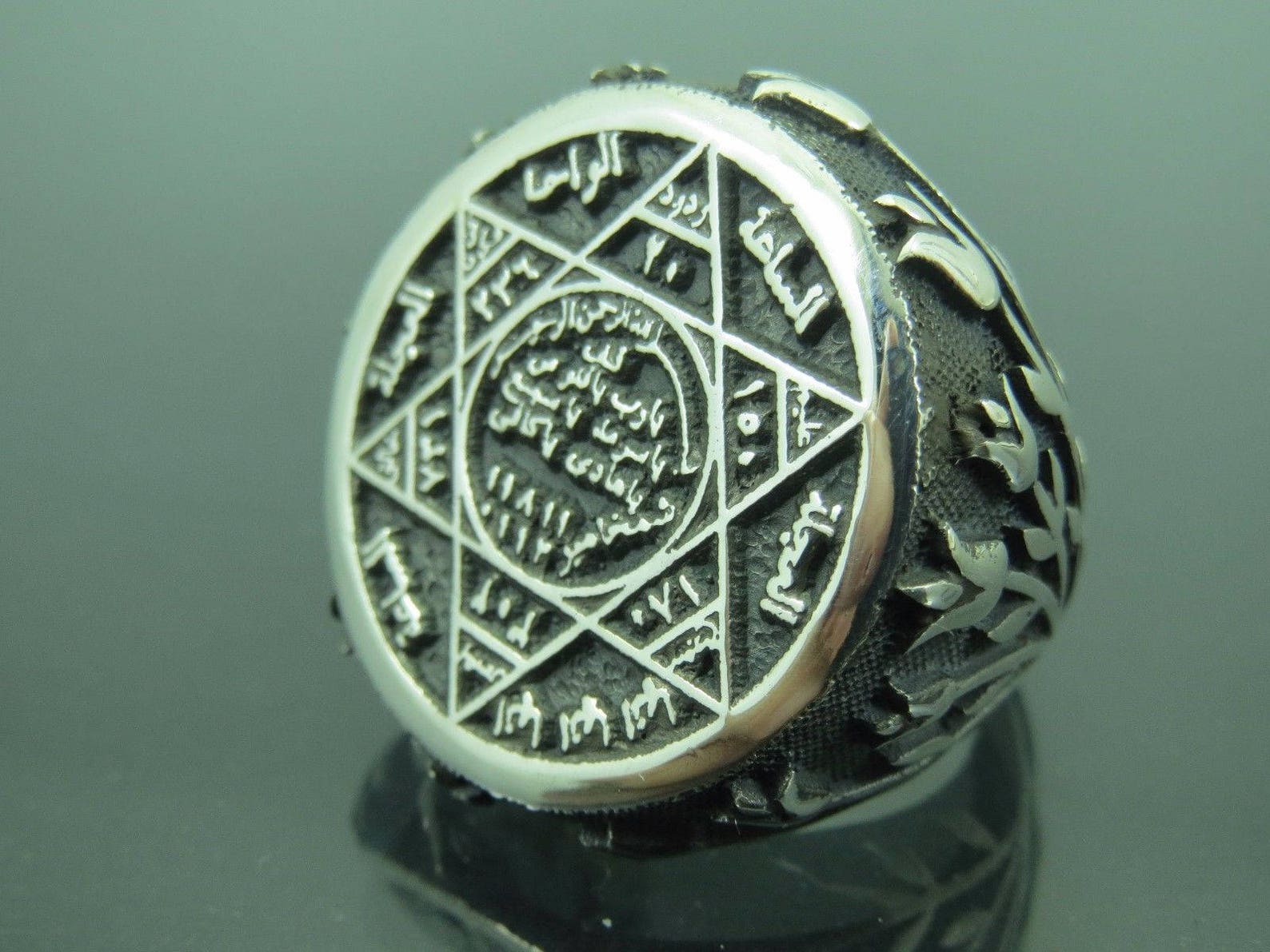 Turkish Handmade Jewelry 925 Sterling Silver Masonic Design - Etsy