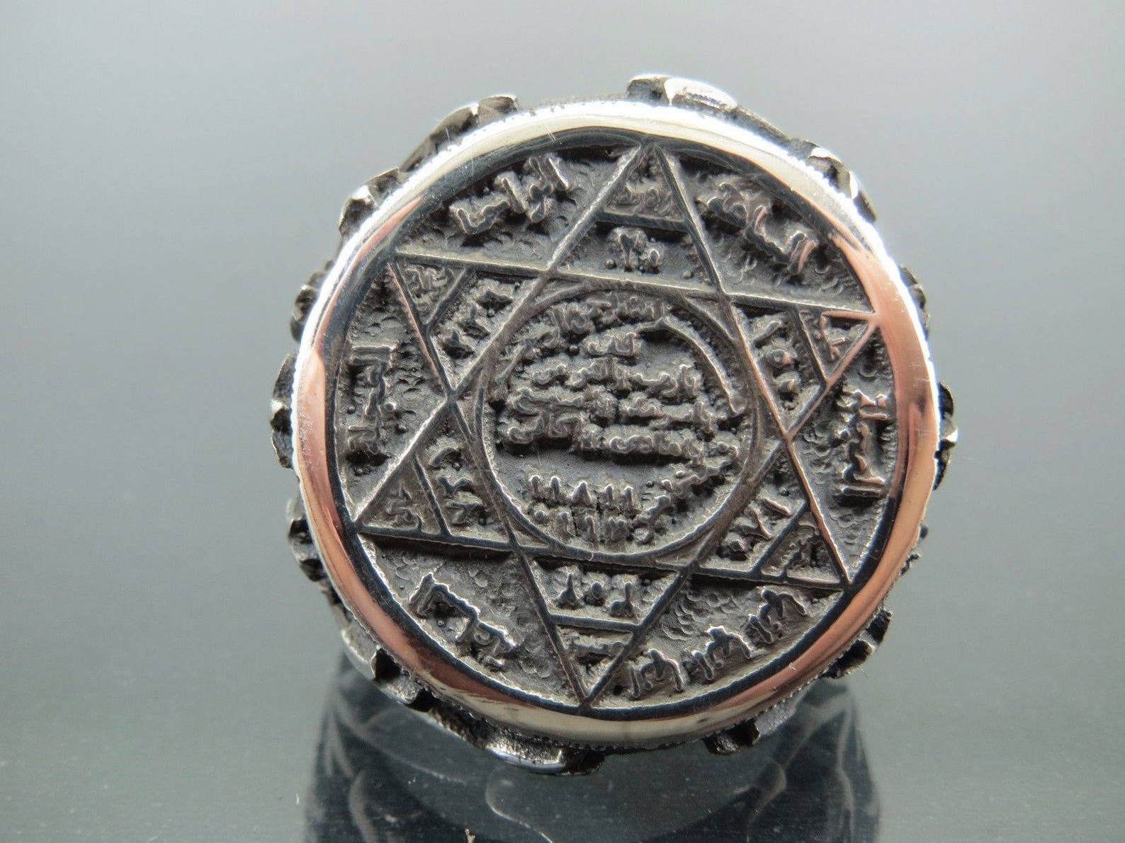 Turkish Handmade Jewelry 925 Sterling Silver Masonic Design | Etsy