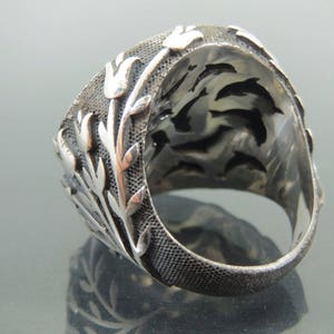 Turkish Handmade Jewelry 925 Sterling Silver Masonic Design Men's Ring ...