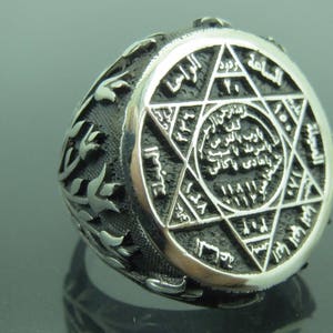 Turkish Handmade Jewelry 925 Sterling Silver Masonic Design Men's Ring ...