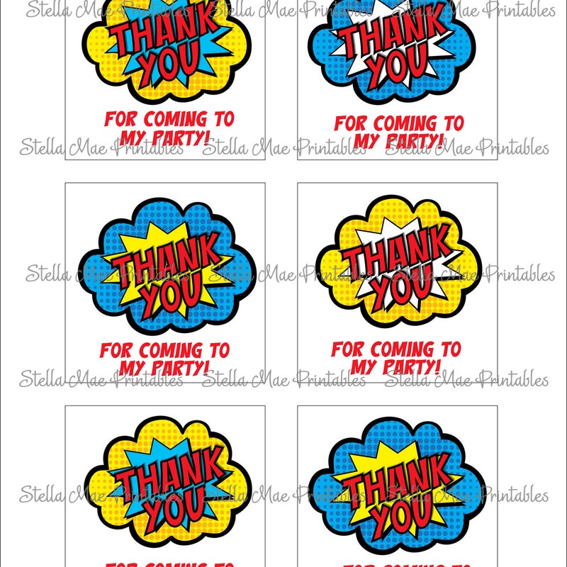 Superhero Gift Tag - 60+ Gift Ideas for 2025