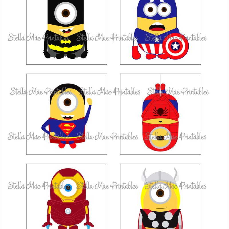 Minion Thank You - Etsy