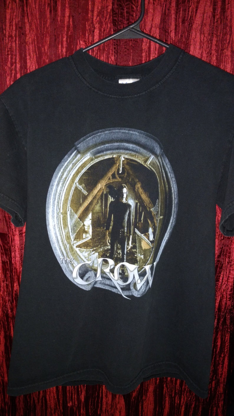 1994 The Crow Authentic Movie Vintage T Shirt Super Rare Etsy