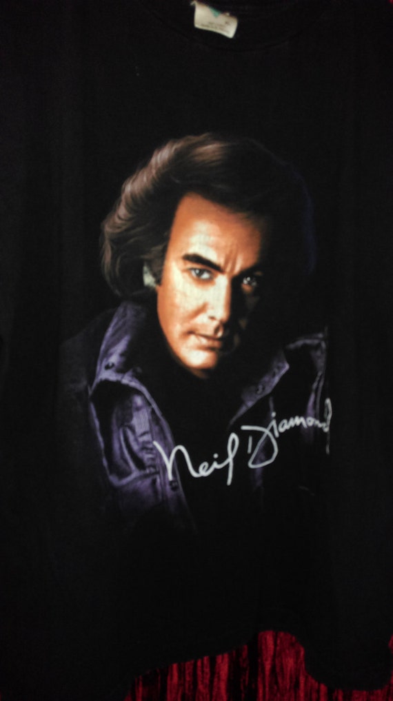 Vintage 1993 Neil Diamond Tour T-Shirt (Size 2xl) - Gem