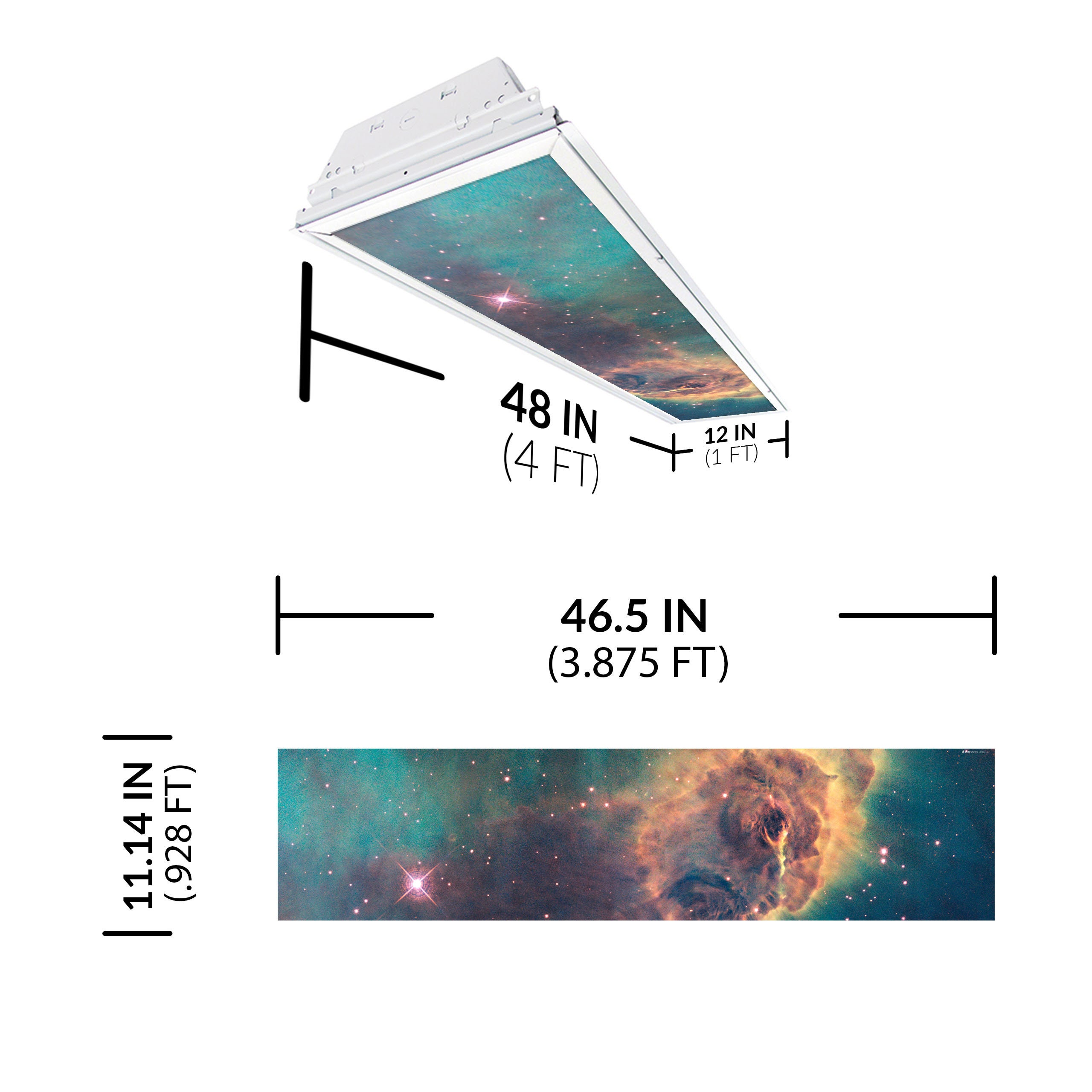 Cubiertas de luz fluorescente Filtros de luz fluorescente Para aula ...
