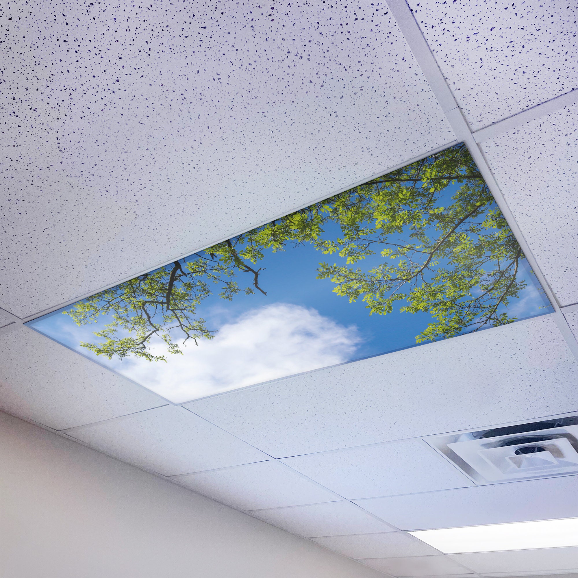 Octo Lights Classroom Fluorescent Light Covers Magnetic Tree 008 - Etsy