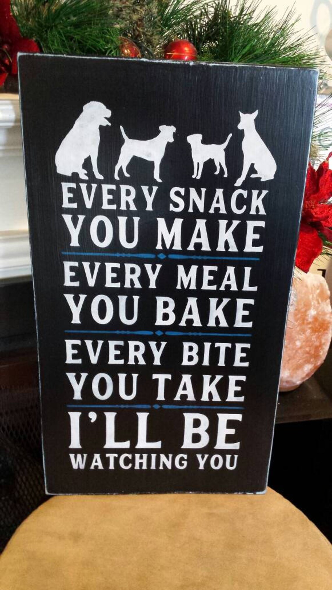 Golden Doodle Dog Sign Personalized Distressed Wood Wall | Etsy