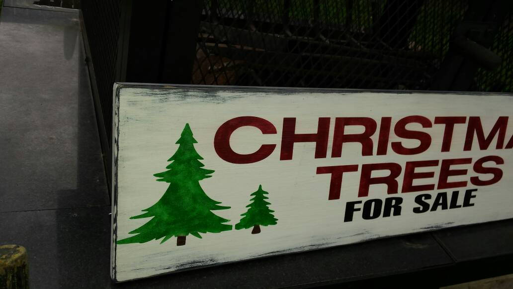 Christmas Trees for Sale Wood Sign Christmas Sign Distressed - Etsy