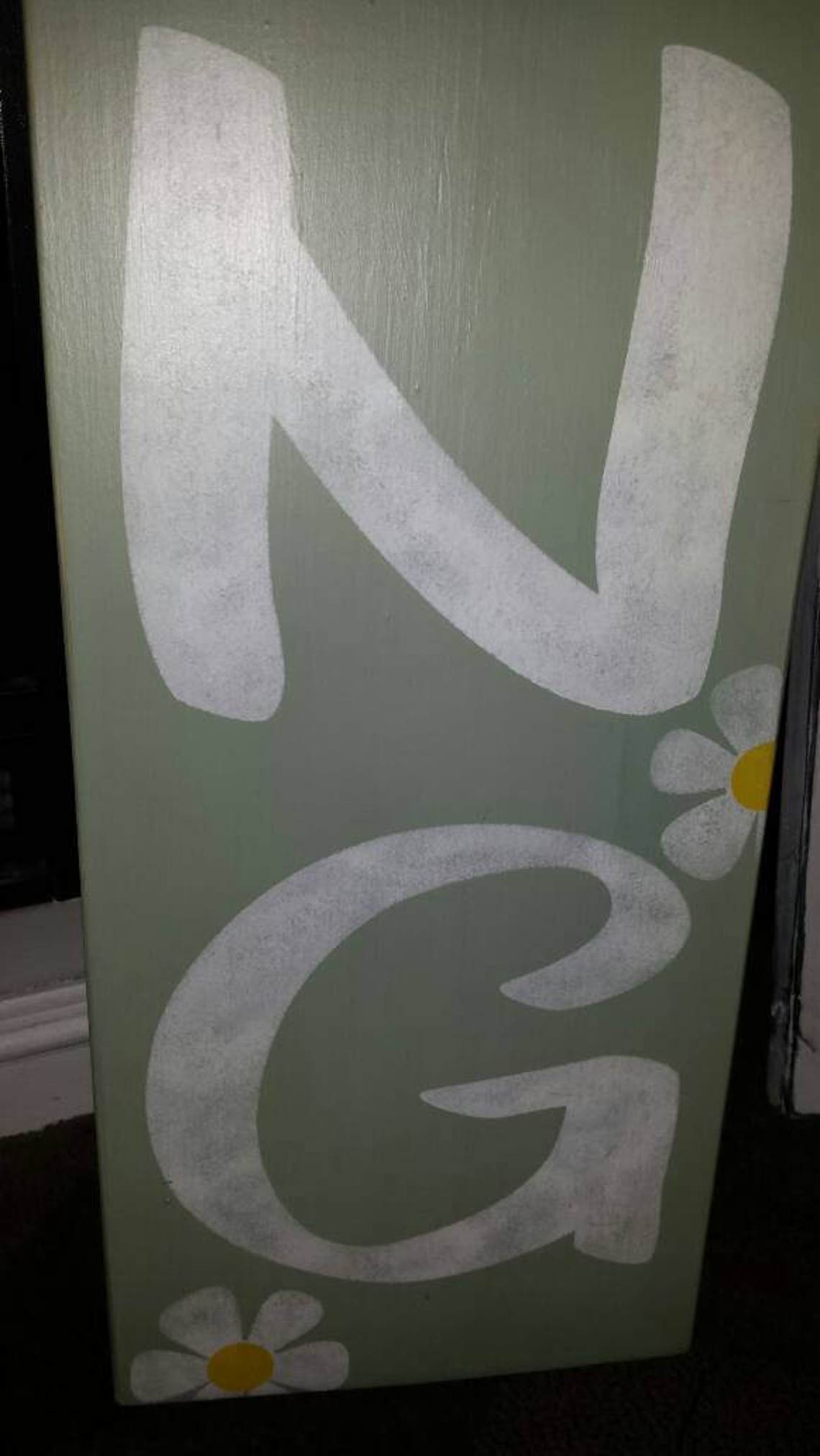 Spring Porch Sign Reversible Vertical Distressed Wood Sign Extra Large ...