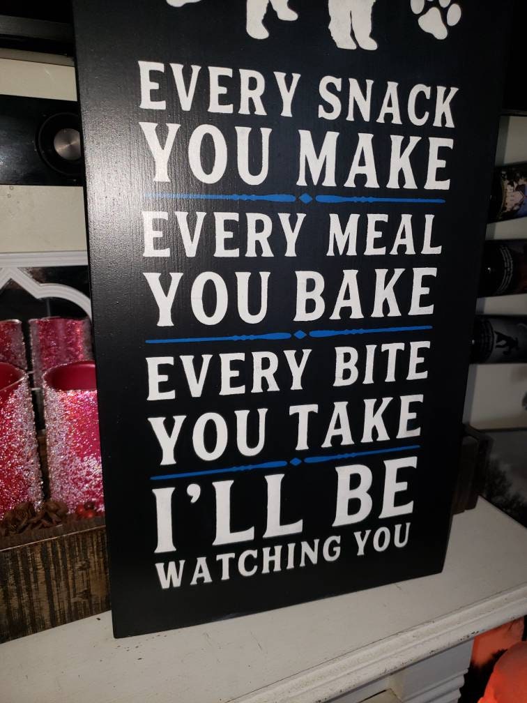 Golden Doodle Dog Sign Personalized Distressed Wood Wall | Etsy