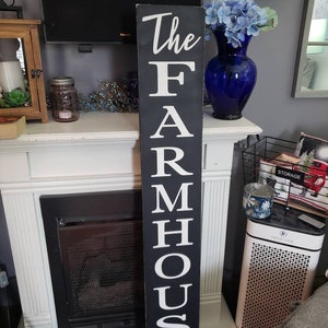 Farmhouse Sign Farmhouse Porch Sign Wood Sign Modern Farmhouse ...