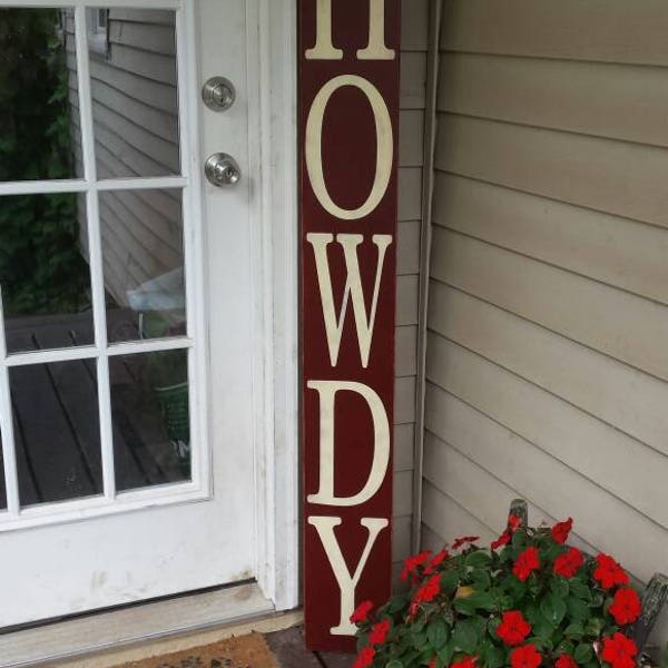 Howdy Sign - Etsy