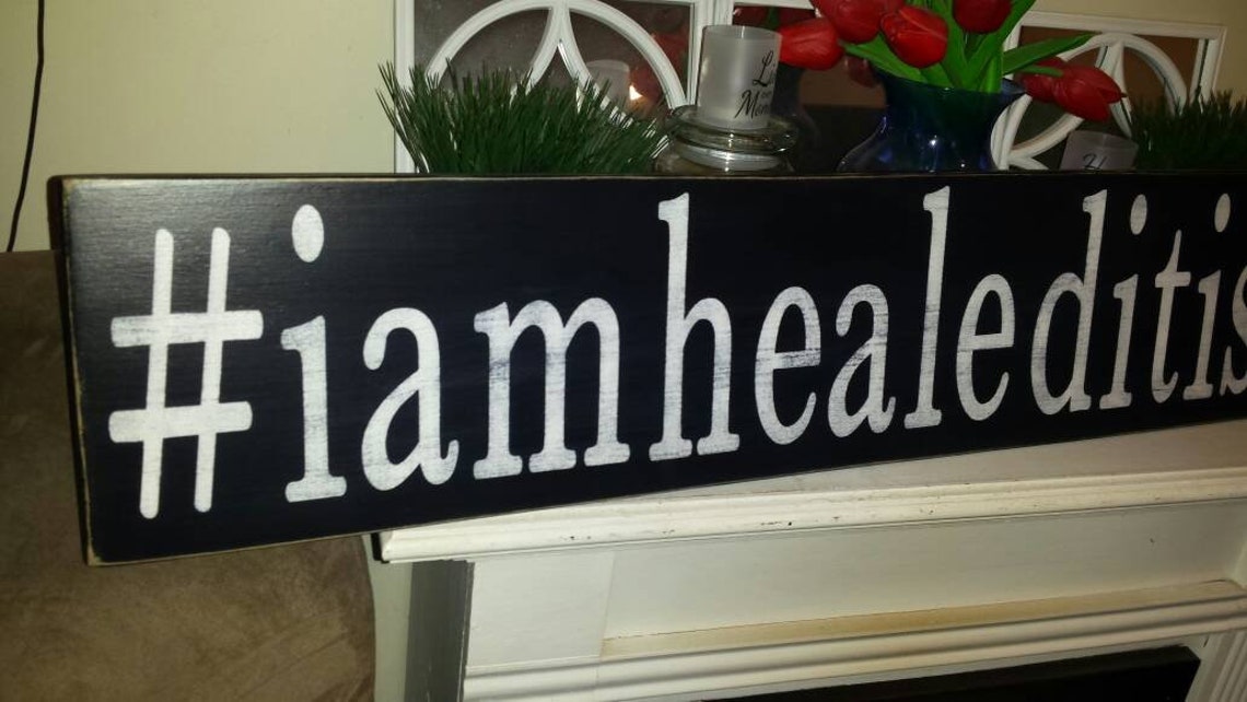 Personalized # Sign Horizontal Hashtag Sign Wall Hanging Wood Primitive ...