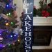 The Lakehouse Sign Personalized Extra Large Porch Sign Vertical ...