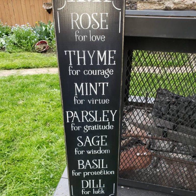 Thyme Sign - Etsy
