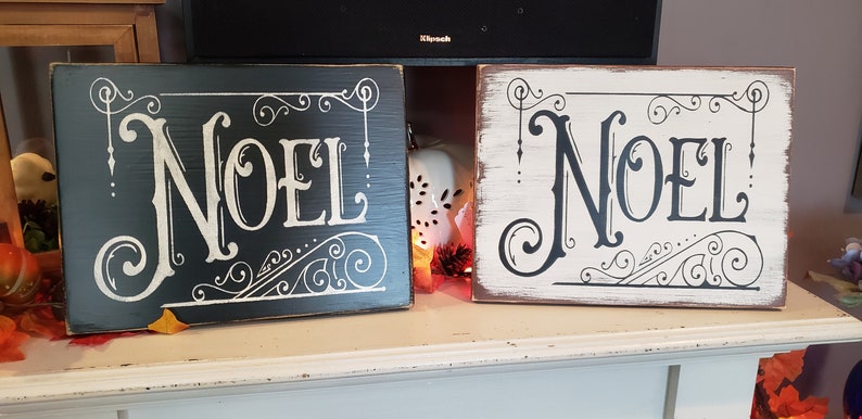 A Christmas Carol Sign Primitive Christmas Wall Hanging Holiday Decor ...