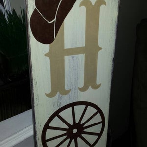 Howdy Porch Sign Vertical Wood Sign Distressed Wood Rustic Primitive ...