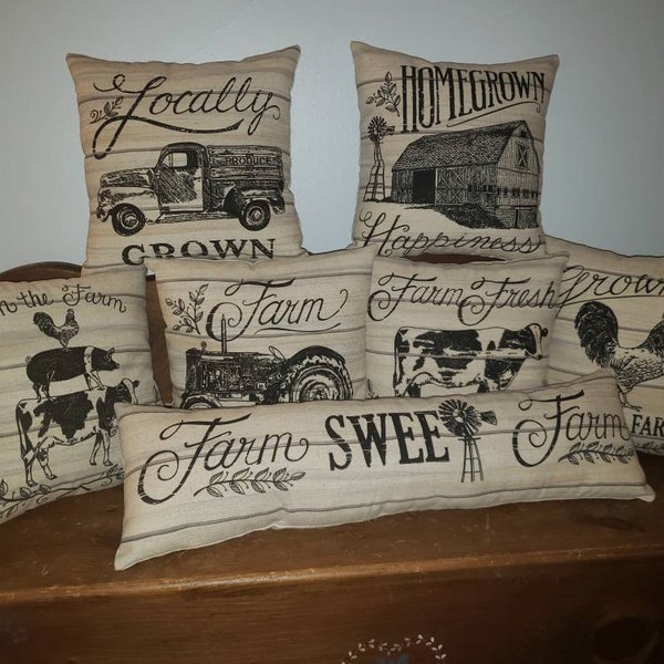 Rustic Decor Pillow - Etsy