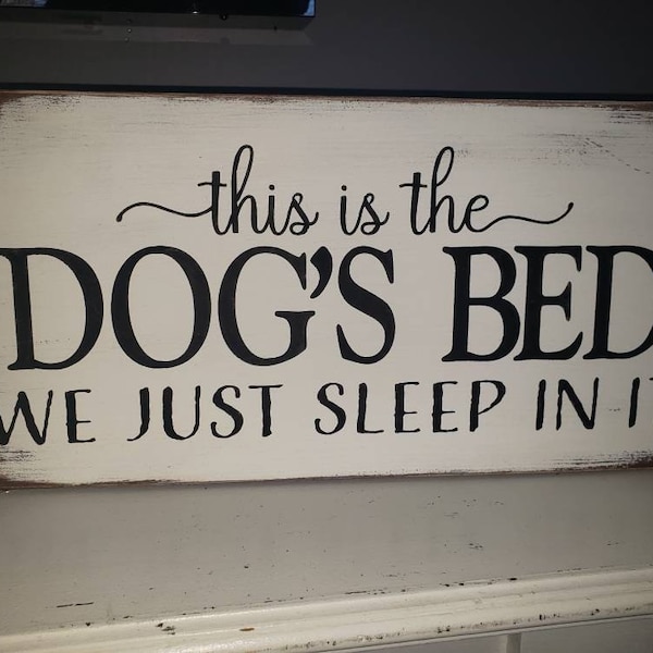 Farmhouse Dog Bed - Etsy