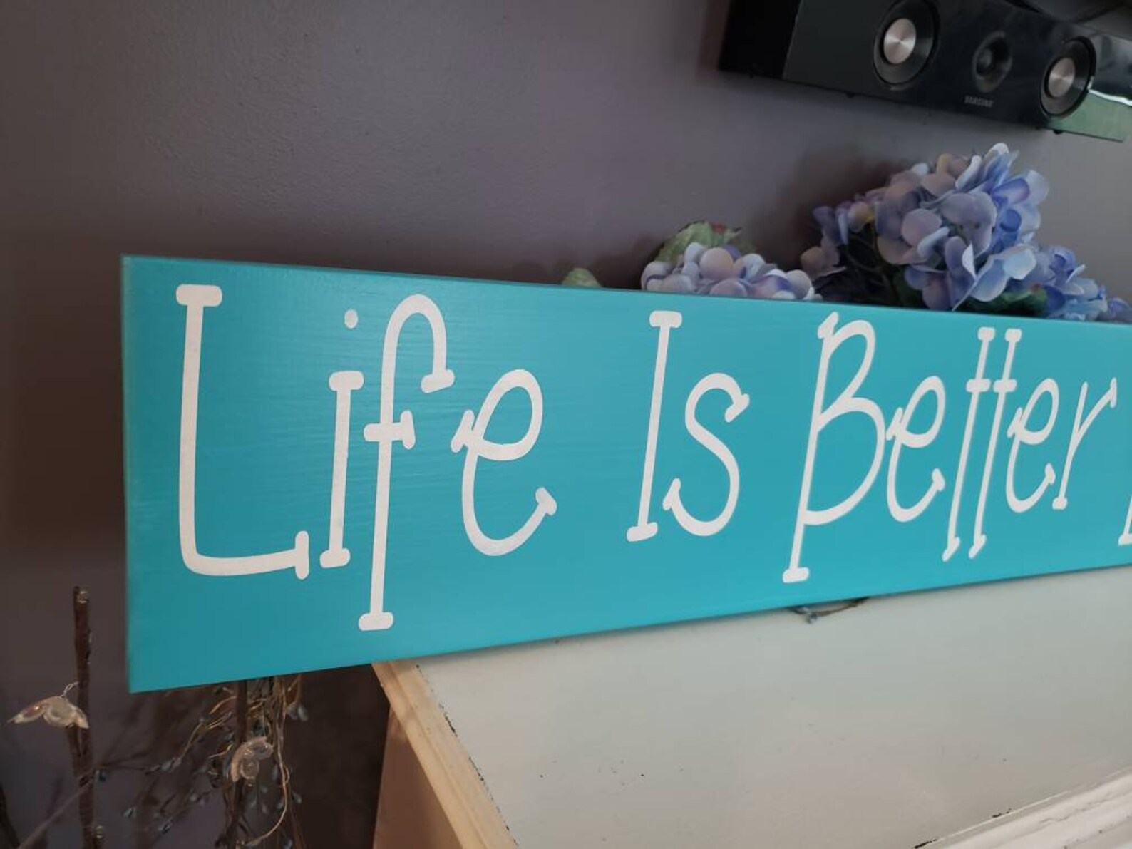 Pool Sign Life is Better by the Pool Sign Extra Large Poolside - Etsy