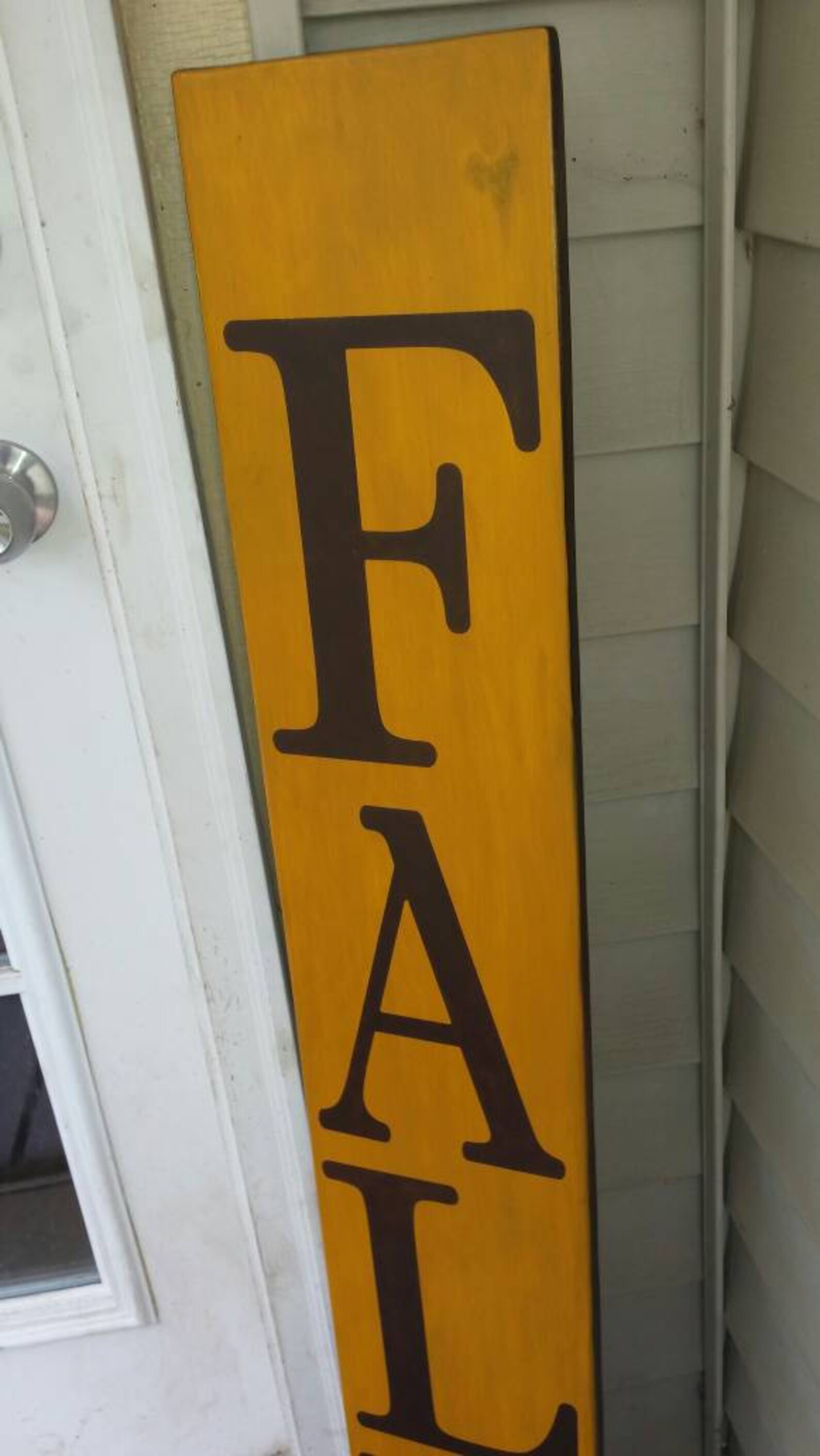 Fall Wood Sign Porch Sign Entryway Sign Distressed Wood Rustic | Etsy