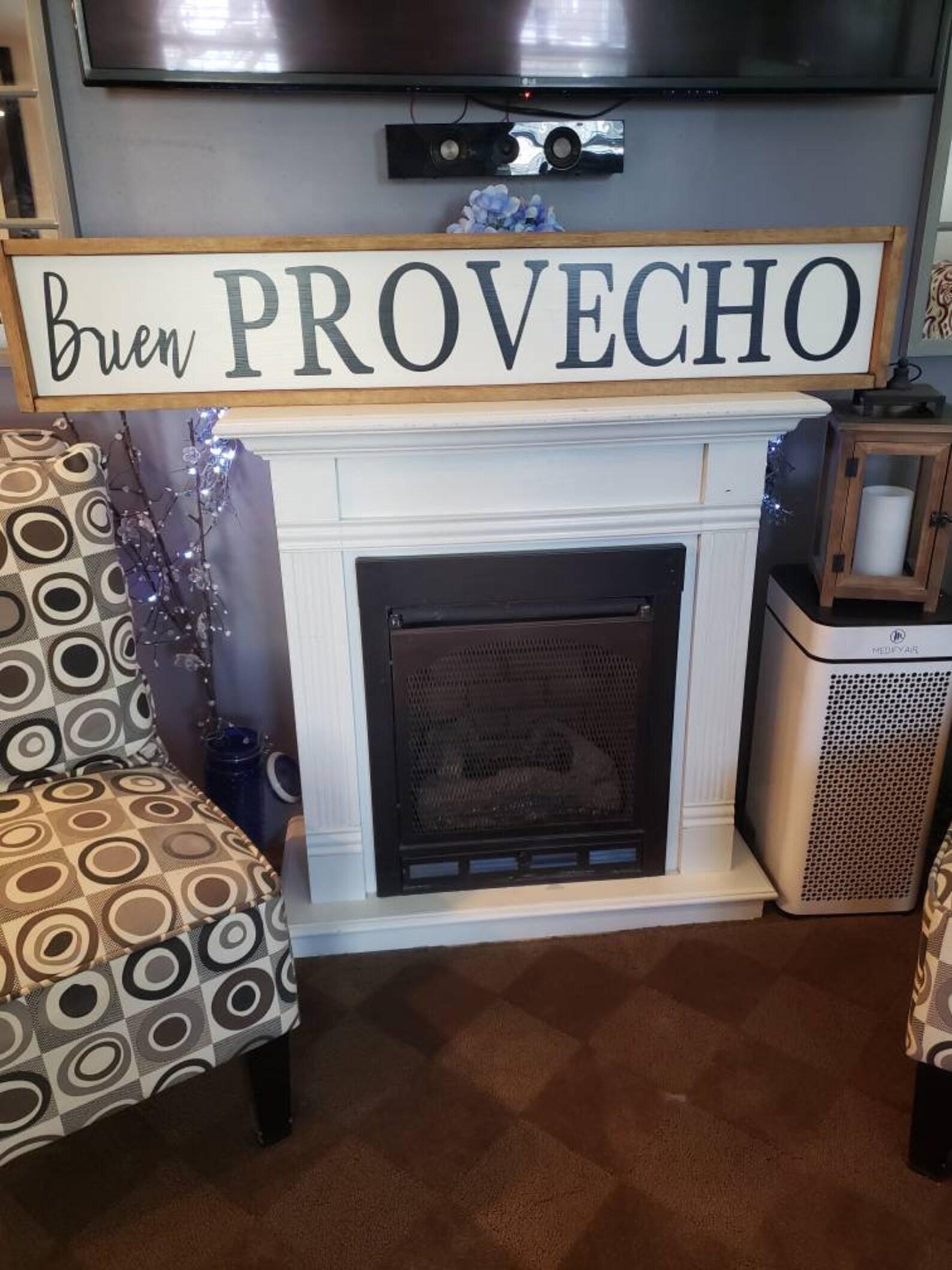 Buen Provecho Sign Extra Large Kitchen Sign Wall Hanging Wood | Etsy