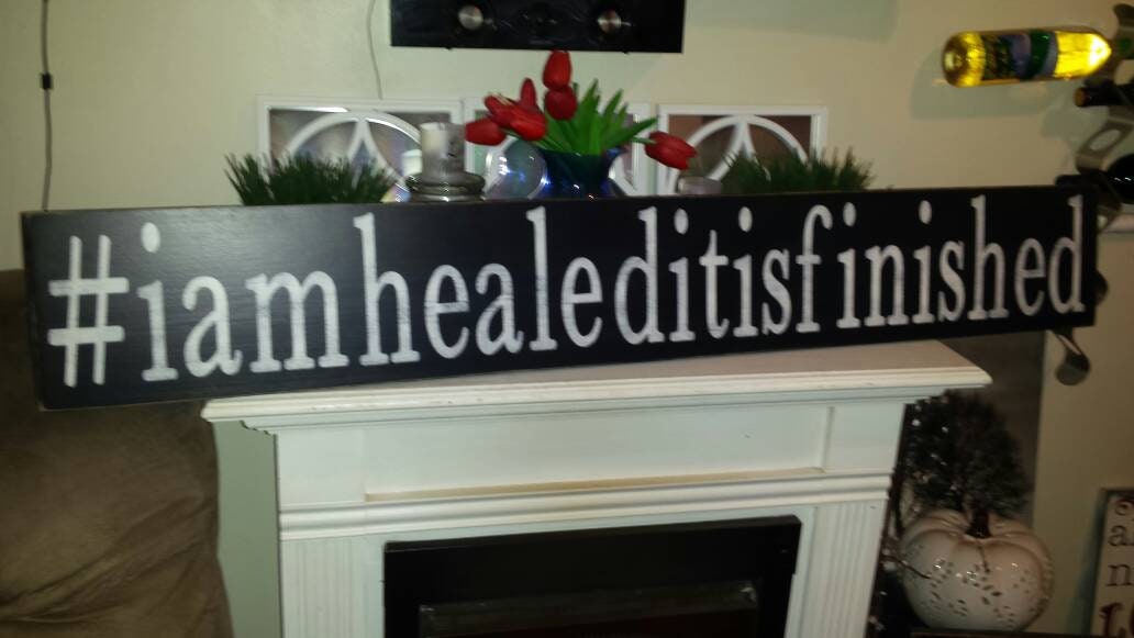 Personalized # Sign Horizontal Hashtag Sign Wall Hanging Wood Primitive ...