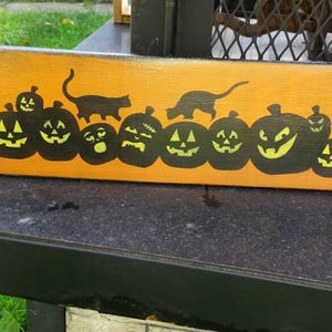 The Witch is in Sign Halloween Witch Sign Distressed Wood Wall Hanging ...