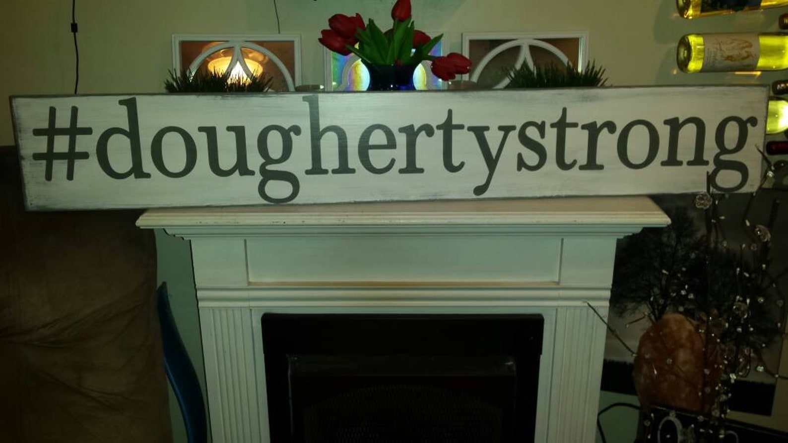 Personalized # Sign Horizontal Hashtag Sign Wall Hanging Wood Primitive ...