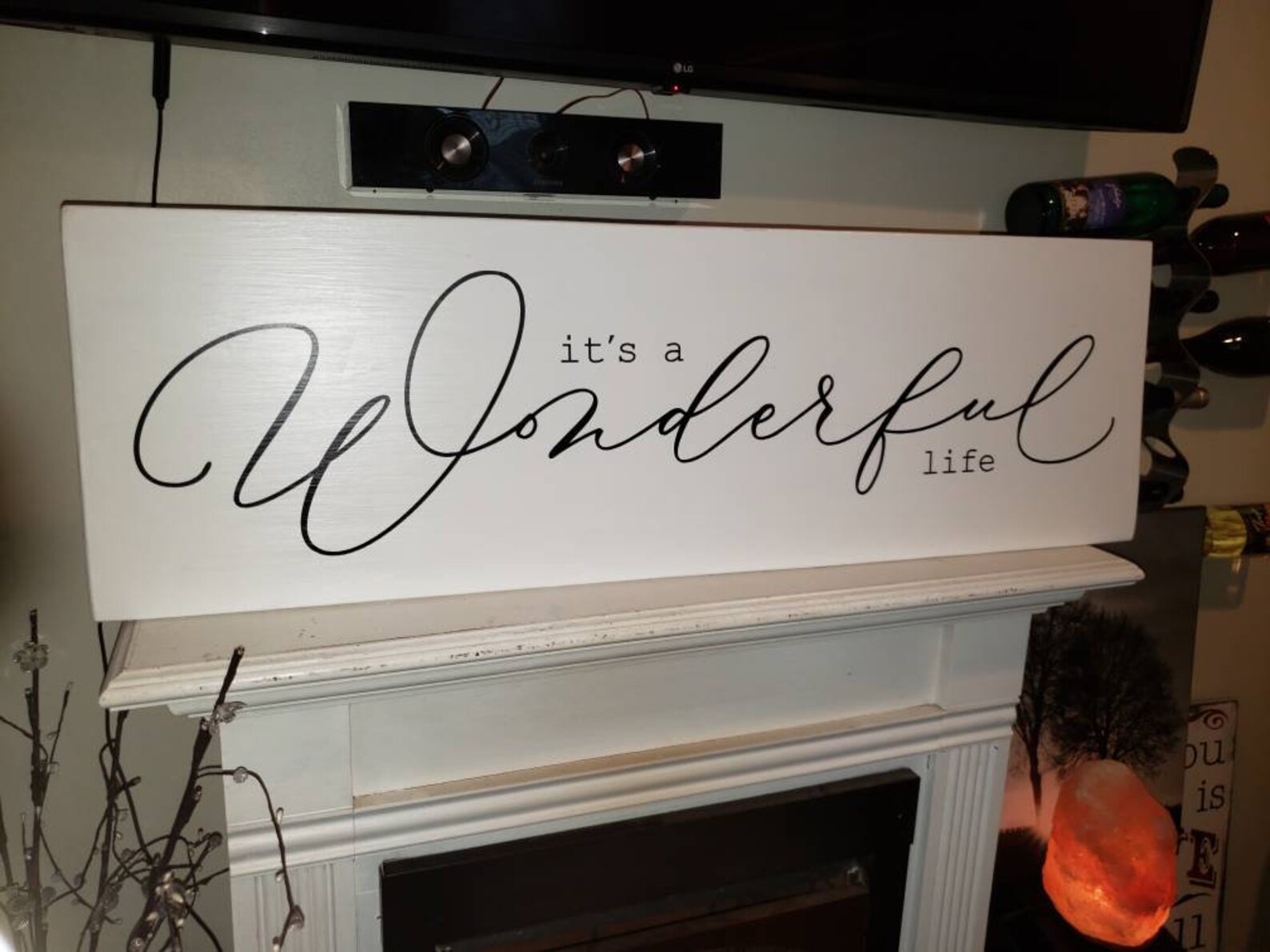 It's A Wonderful Life Sign Master Bedroom Decor Framed - Etsy