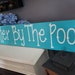 Pool Sign Life is Better by the Pool Sign Extra Large Poolside - Etsy
