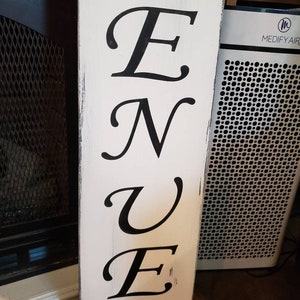 Bienvenue Porch Sign French Welcome Sign Distressed Wood Sign Rustic ...