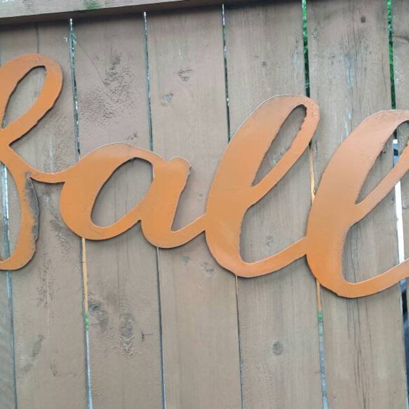 Rusted Metal Sign - Etsy