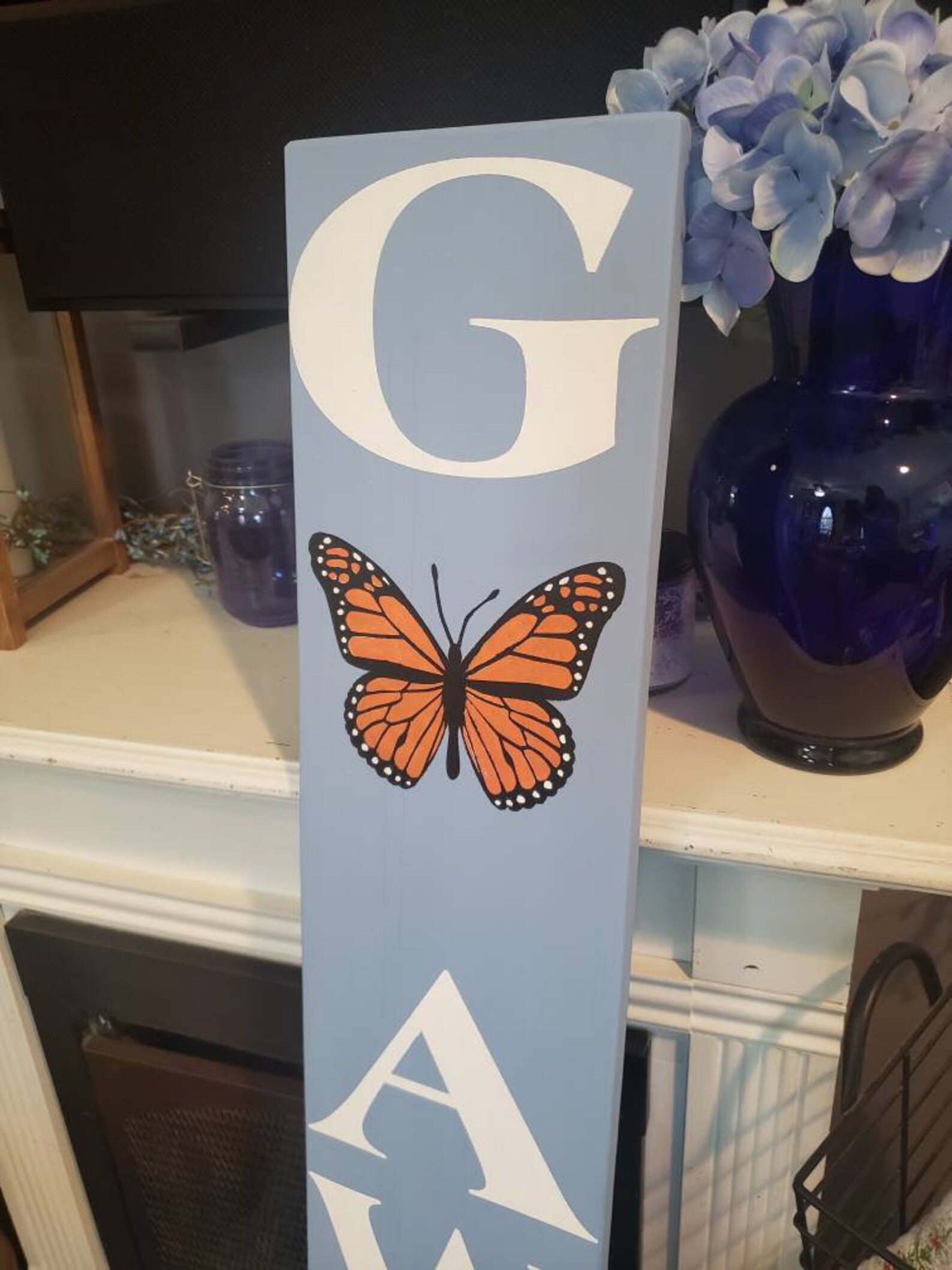 Go Away Sign Butterfly Porch Sign Unwelcome Sign Entryway Sign - Etsy