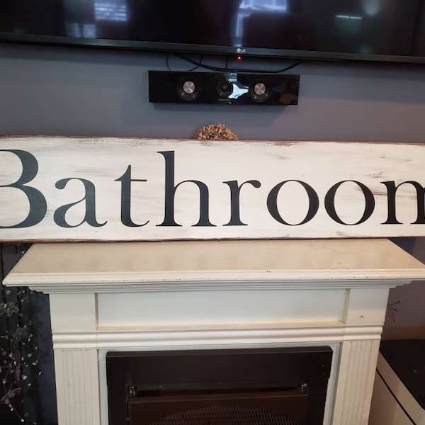 Primitive Bathroom - Etsy