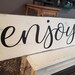 Enjoy the Simple Life Sign Horizontal Wall Hanging Porch Sign - Etsy