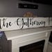 The Gathering Place Sign 8 X 48 Distressed Rustic Wood Extra Large Wall ...