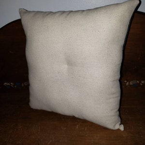 Primitive Pillow Prim Star Heart Rusty Bell Decorative Throw Pillow ...