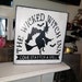 The Wicked Witch Inn Sign Halloween Sign Come Stay for A Spell Witch ...