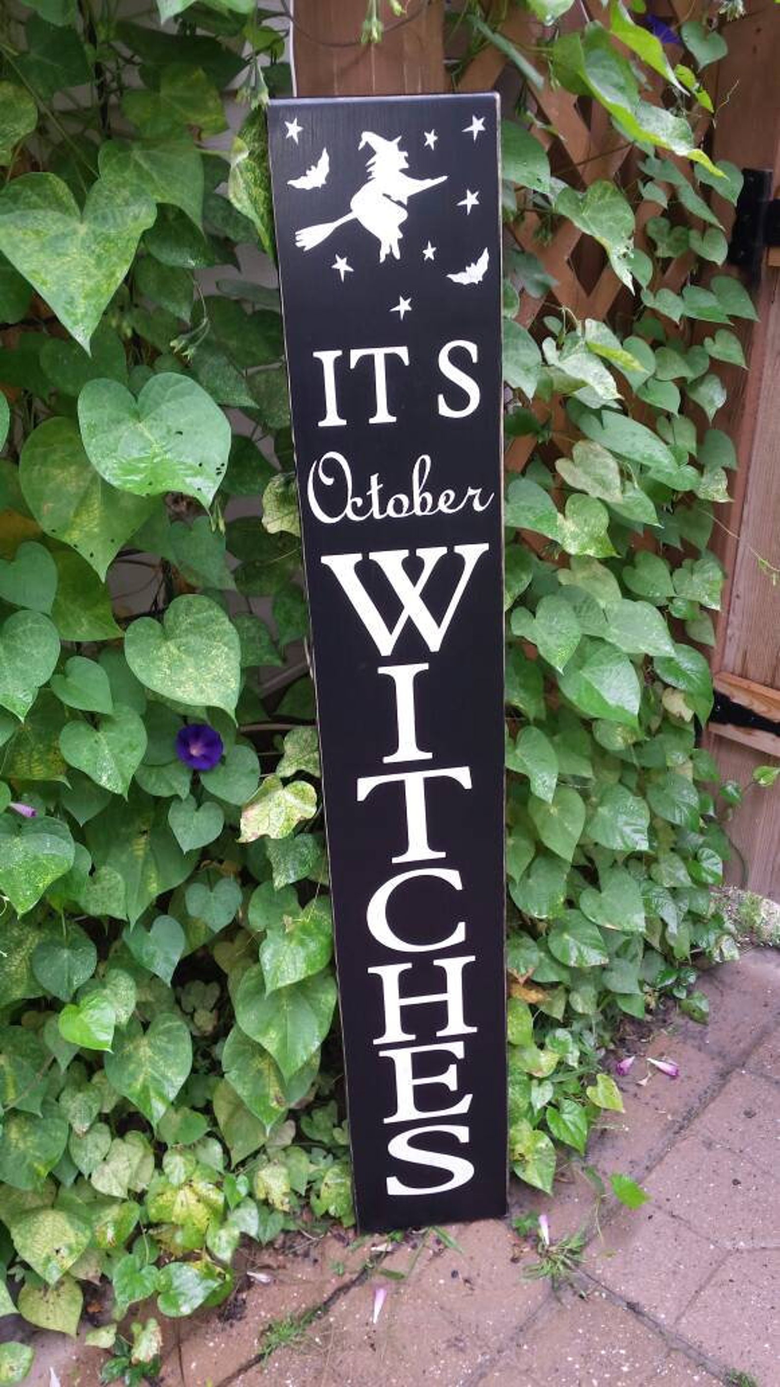 Salem Sign Witches Sign 12x48 Porch Sign Halloween Sign - Etsy