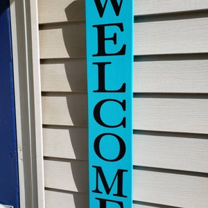 Welcome Sign Porch Sign Primitive Rustic Entryway Distressed Wood Sign ...