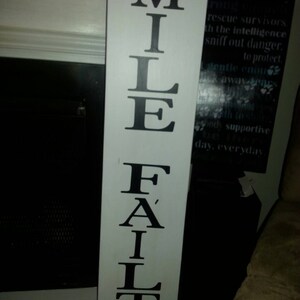 Cead Mile Failte Vertical Sign Gaelic Irish Hundred Thousand Welcome ...