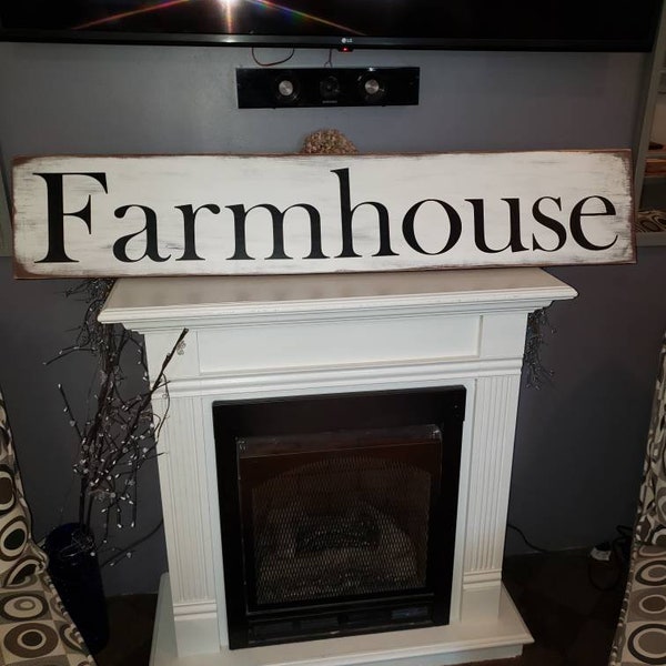 Farmhouse Signs Horizontal - Etsy