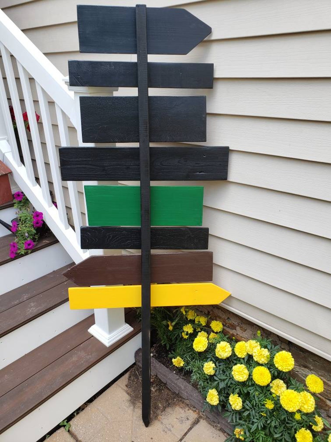 Halloween Directional Sign Porch Sign Distressed Cedar Wood - Etsy