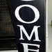 Welcome Distressed Wood Sign Primitive Star Rustic Entryway Kitchen ...
