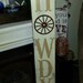 Howdy Porch Sign Vertical Wood Sign Distressed Wood Rustic | Etsy