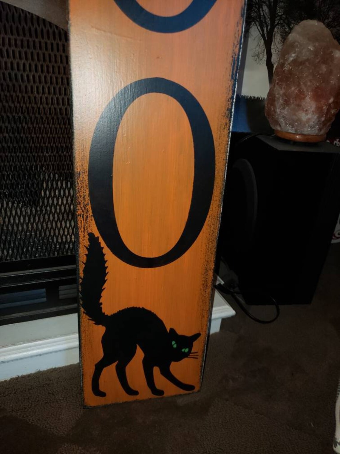 Boo Porch Sign Halloween Entryway Sign Distressed Wood Rustic | Etsy